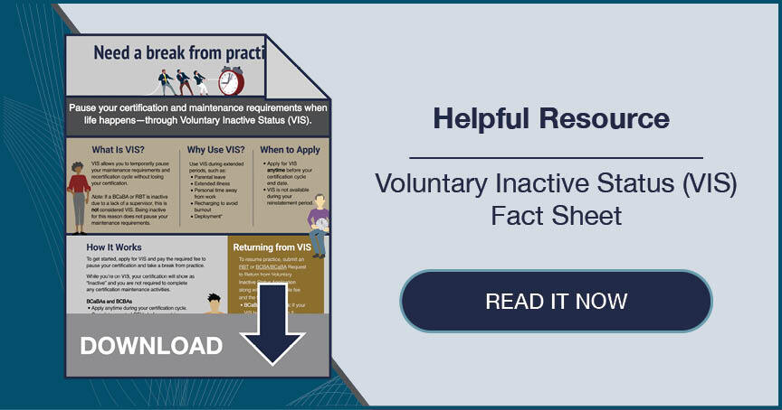 BACB - Behavior Analyst Certification Board